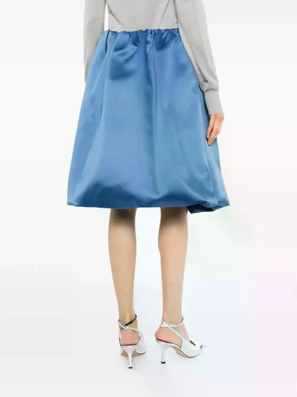 LII Gathered Mini Skirt
