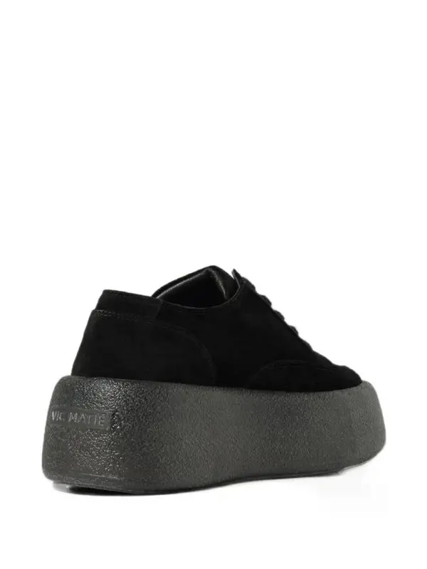 VIC MATIE Suede Platform Sneakers