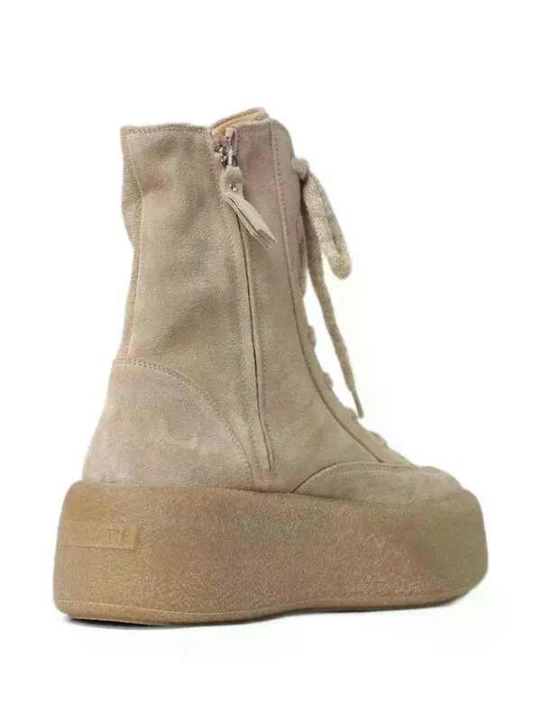 VIC MATIE Lace-up Suede Ankle Boots
