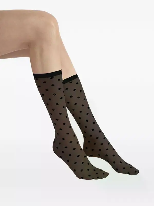 Wolford Daisy Floral-pattern Socks
