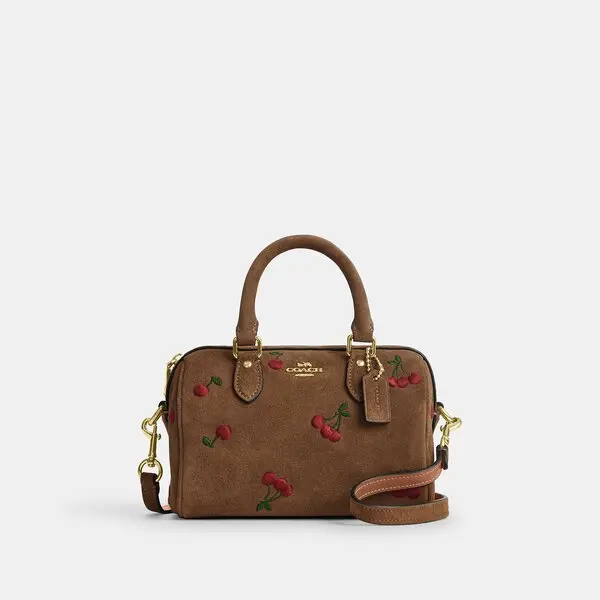COACH OUTLET Mini Rowan Crossbody Bag With Cherry Embroidery