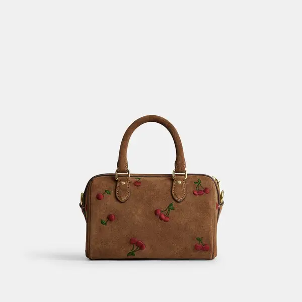 COACH OUTLET Mini Rowan Crossbody Bag With Cherry Embroidery