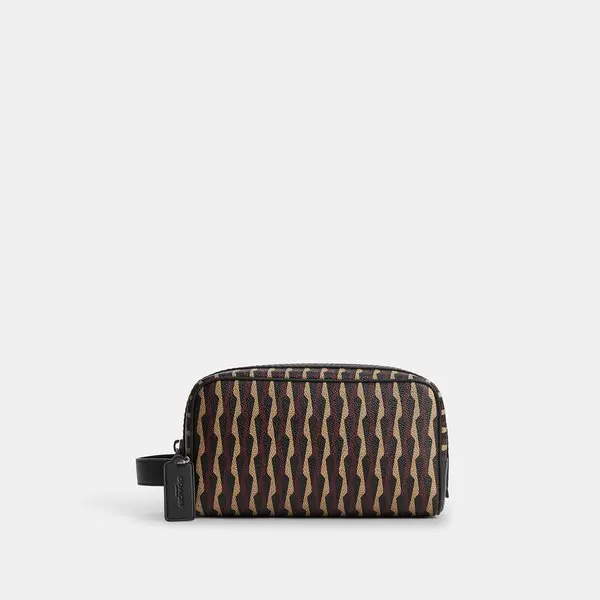 COACH OUTLET Small Travel Kit With Geometric Print