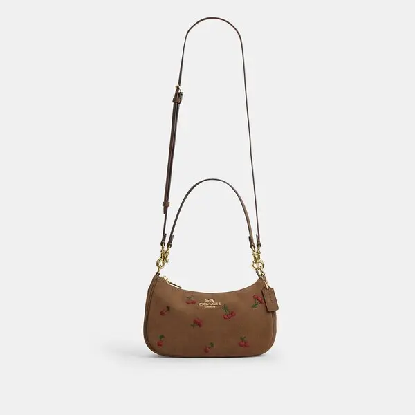 COACH OUTLET Teri Shoulder Bag With Cherry Embroidery
