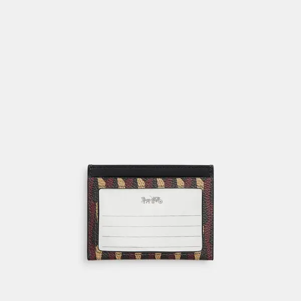 COACH OUTLET Slim Id Card Case With Geometric Print