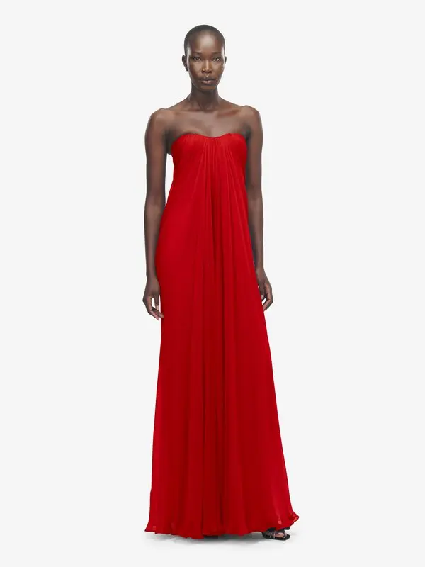 Alexander McQueen Bustier Evening Dress