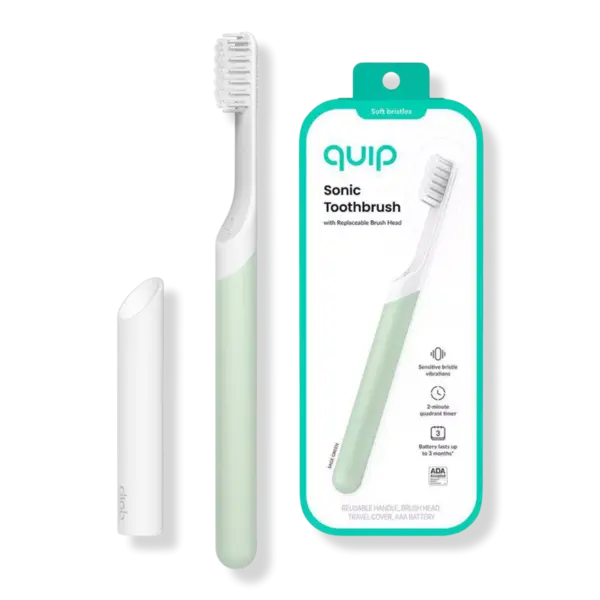 QUIP Sonic Plastic Toothbrush - Sage
