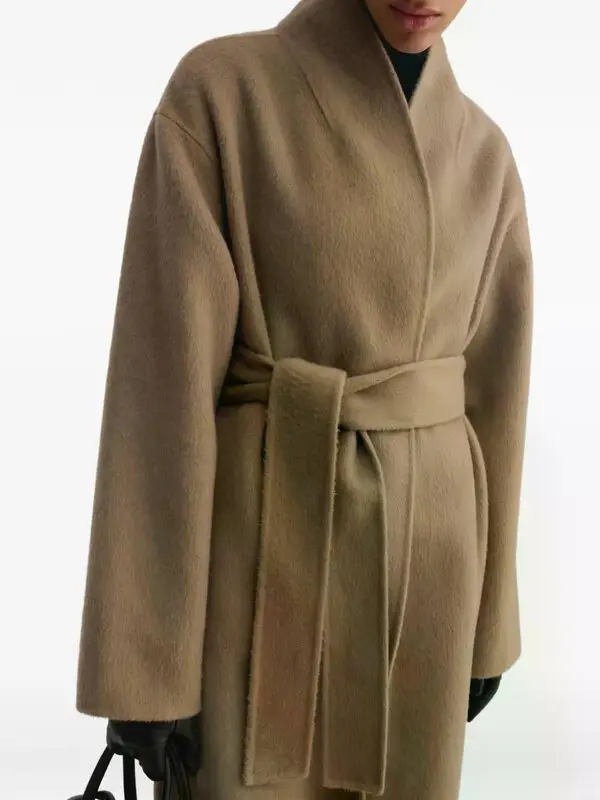 Almada Label Mara Doublé Shawl-collar Coat