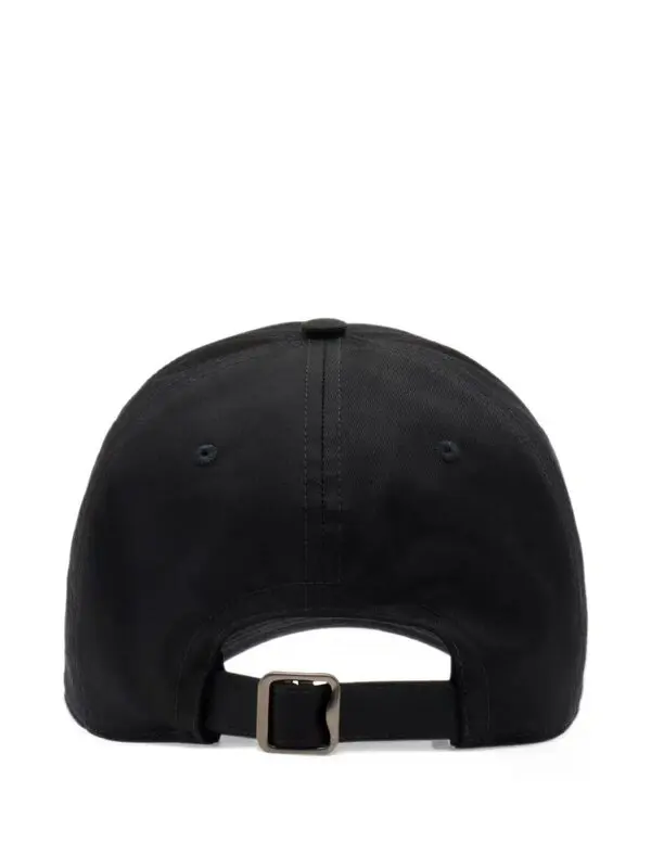 Burberry Knight Gabardine Baseball Cap - Black