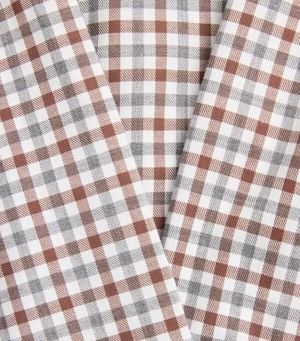 BARBA NAPOLI Cotton Check Shirt