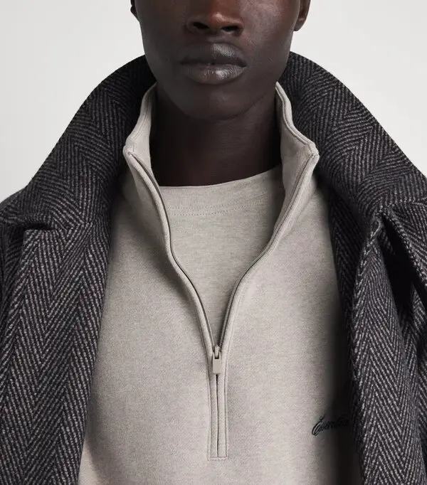 Fear Of God Signature Classic Half-zip Sweatshirt