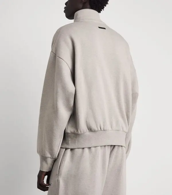 Fear Of God Signature Classic Half-zip Sweatshirt