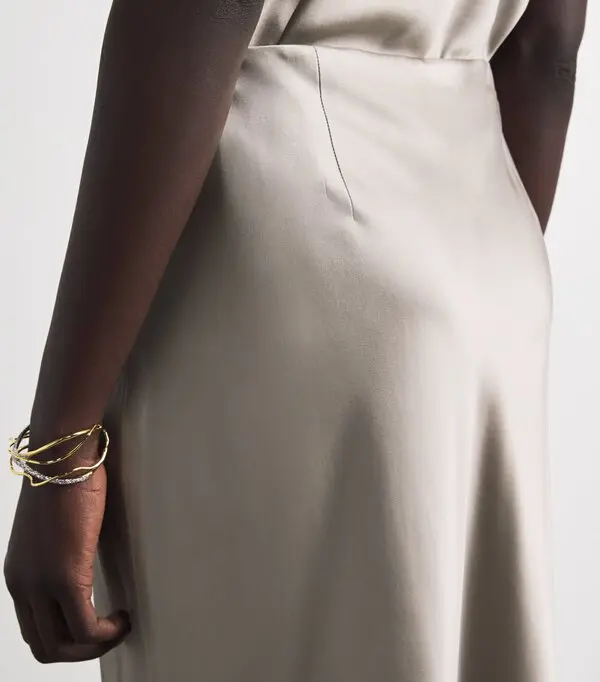 Veronica Beard Silk-blend Medina Maxi Skirt