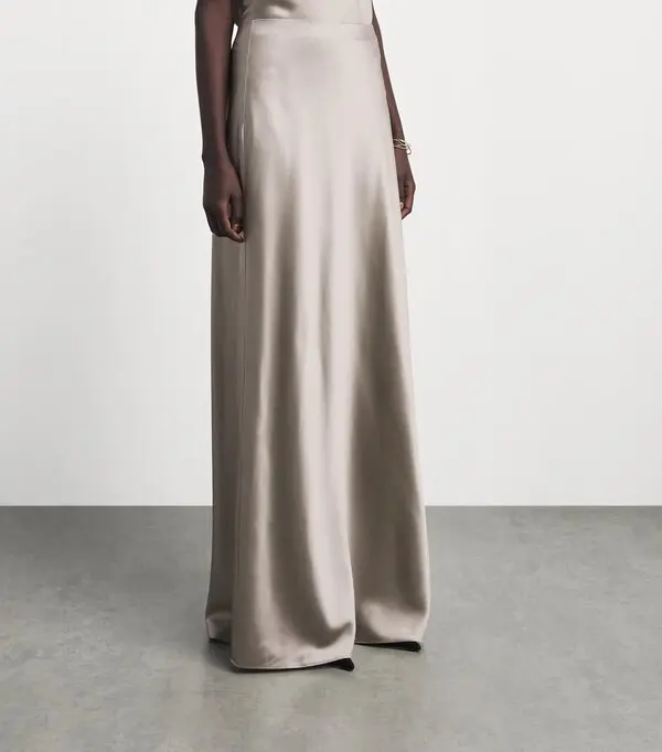 Veronica Beard Silk-blend Medina Maxi Skirt