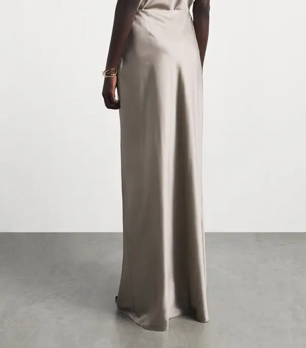 Veronica Beard Silk-blend Medina Maxi Skirt