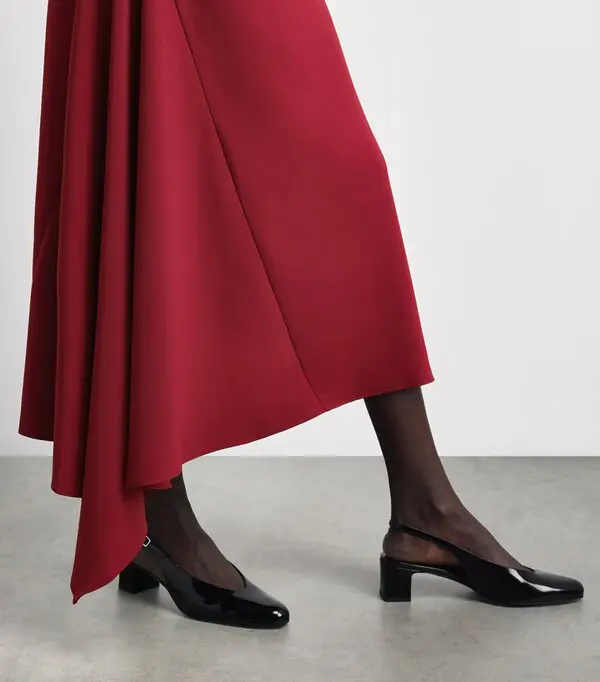 Veronica Beard Asymmetric Brett Midi Dress