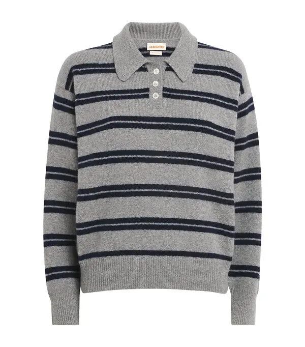&daughter Edie Polo Sweater - Grey