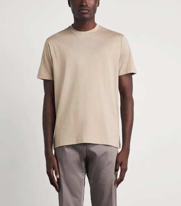 Paul & Shark Cotton-silk Stripe T-shirt