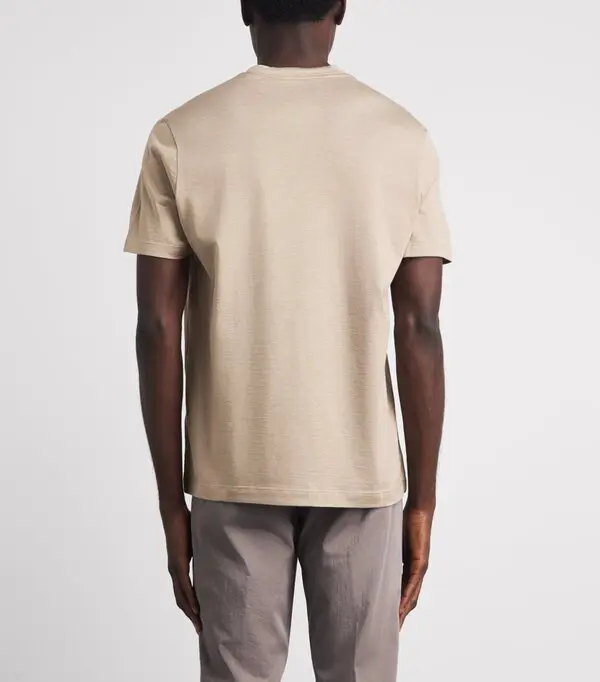 Paul & Shark Cotton-silk Stripe T-shirt