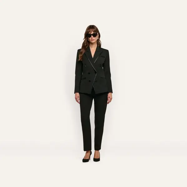 L'AGENCE Kyomi Double-breasted Blazer