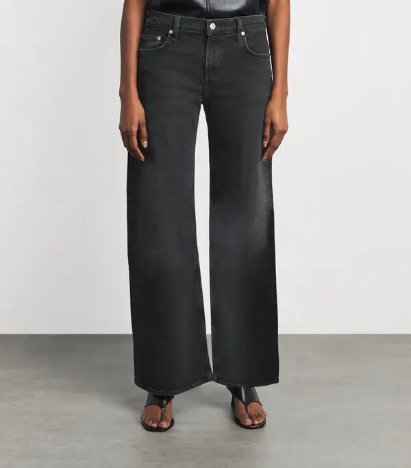Citizens Of Humanity Nora Low-rise Wide-leg Jeans