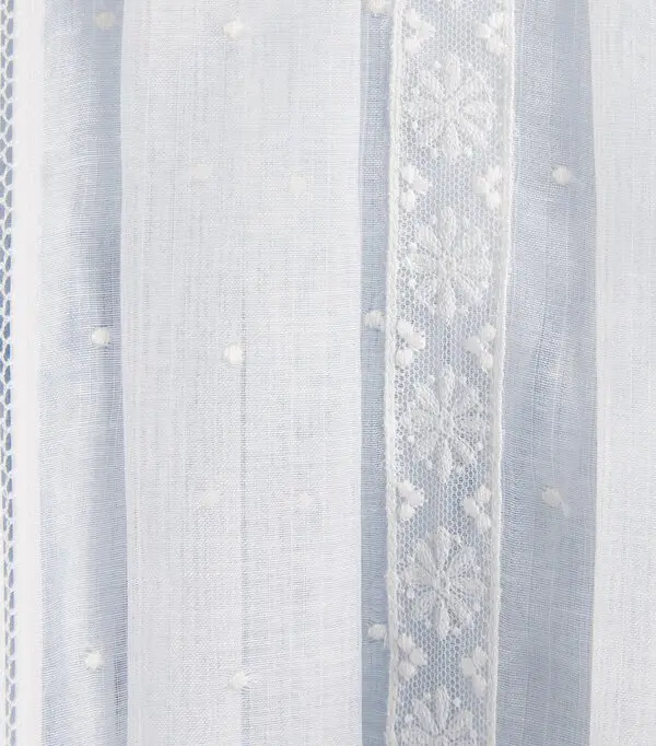 Pepa London Lace-trim Bow-detail Dress