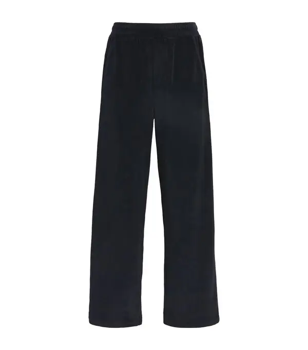 Citizens Of Humanity Velour Drawstring Brynn Trousers - Navy