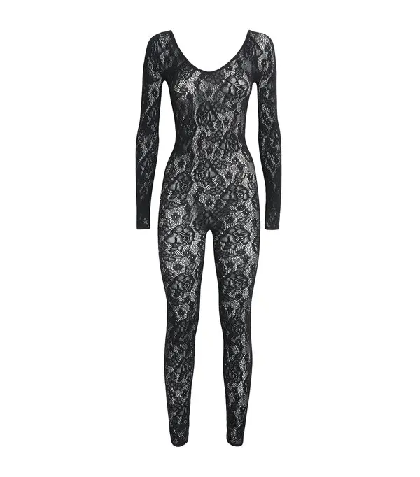 Wolford Net Infinite Rose Jumpsuit