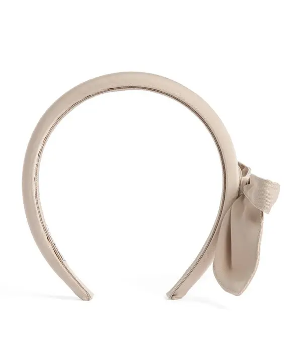 Monnalisa Satin Bow Headband