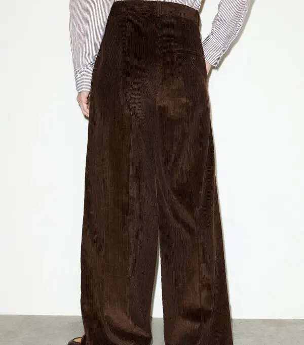 Max & Co. Corduroy Wide-leg Trousers