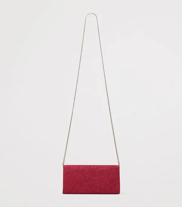 JIMMY CHOO Lace Emmie Clutch Bag