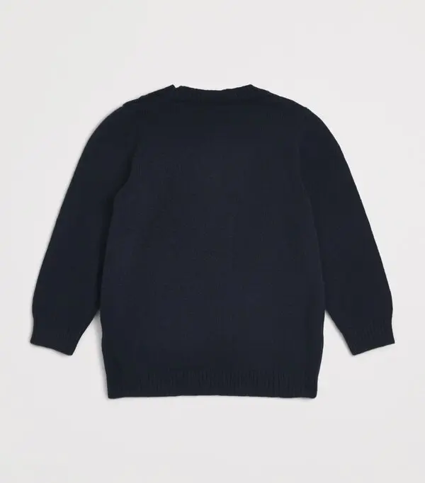 PER TE Wool-cashmere Snowman Sweater