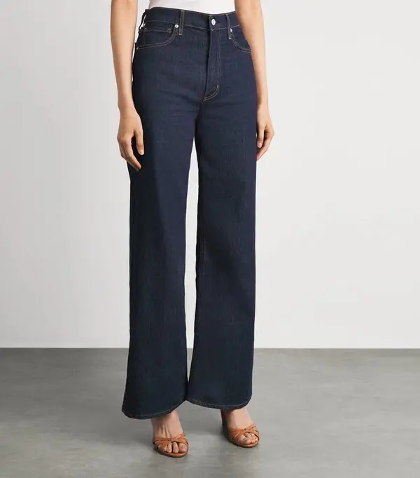 Citizens Of Humanity Lyra Wide-leg Jeans - Blue
