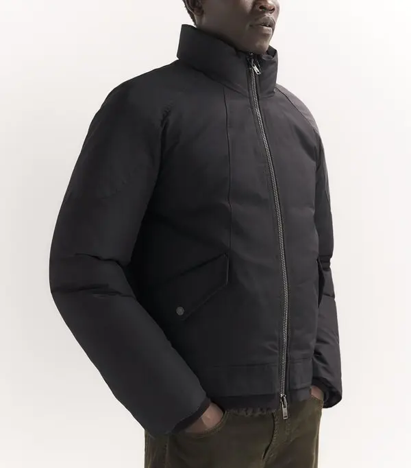 Moose Knuckles Down West-ed Trucker Jacket
