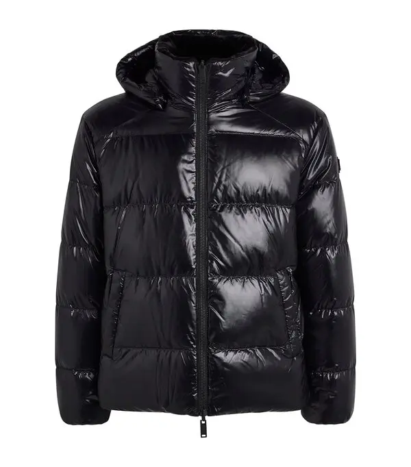 Moose Knuckles Down Reversible Kings Puffer Jacket - Black