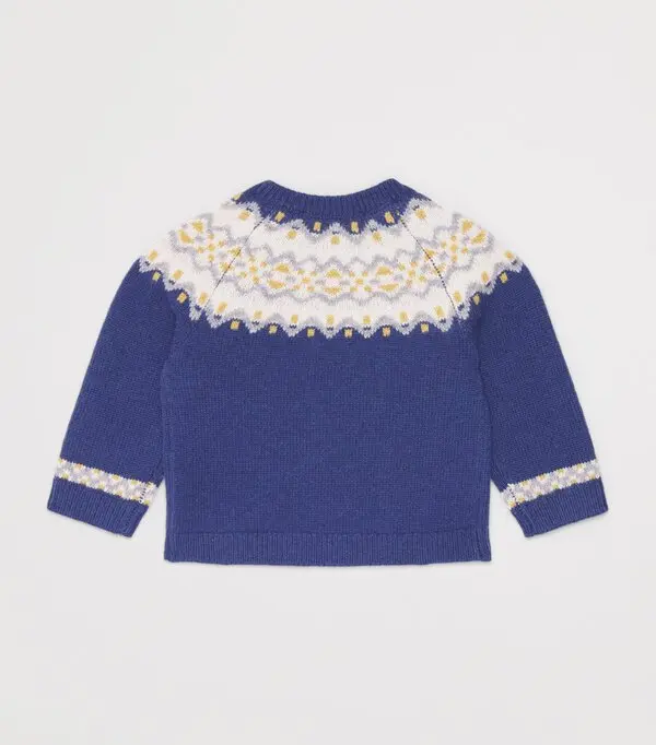 TARTINE ET CHOCOLAT Wool Jacquard Sweater