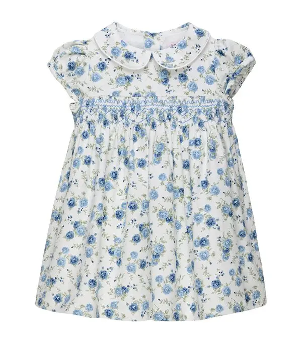 Trotters Cotton Arabella Smocked Dress
