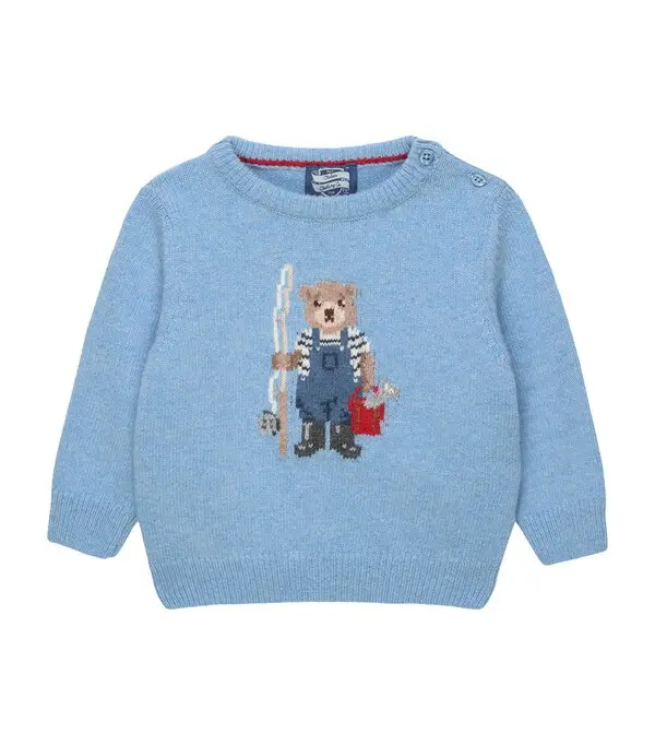 Trotters Wool-blend Freddy Teddy Sweater