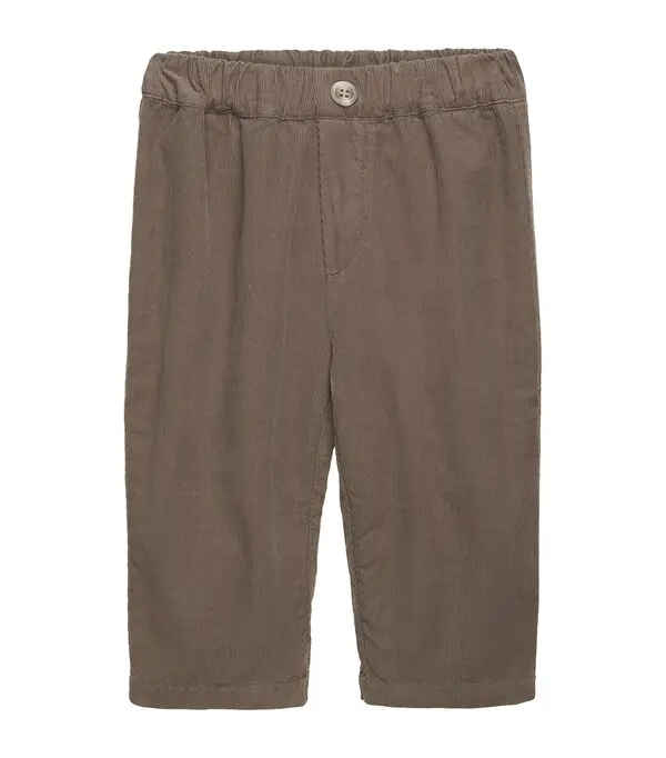 Trotters Cotton Corduroy Rafferty Trousers - Brown