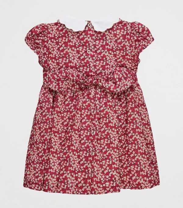 Trotters Cotton Liberty Print Scottie Dress