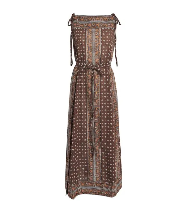 DÔEN Organic Cotton Amarante Midi Dress