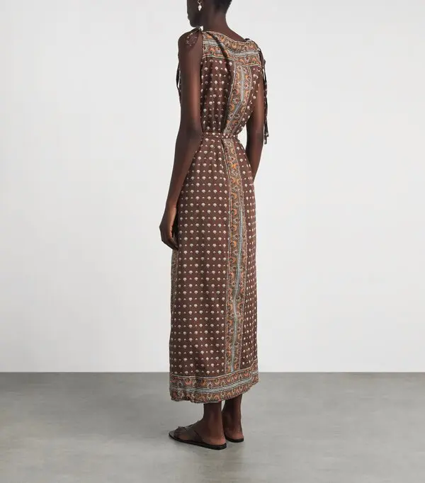DÔEN Organic Cotton Amarante Midi Dress