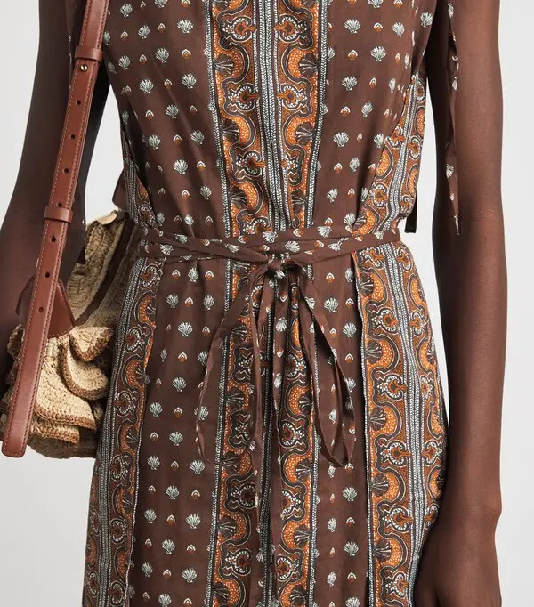 DÔEN Organic Cotton Amarante Midi Dress