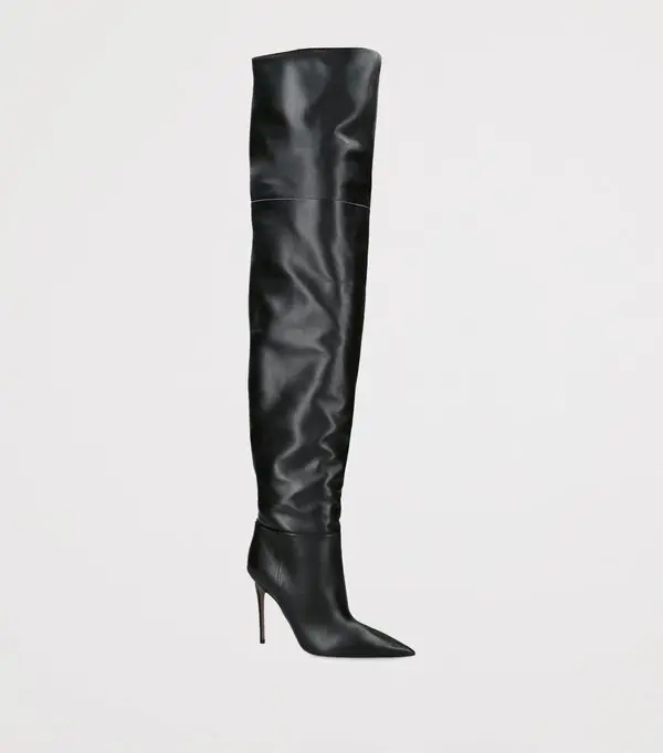 Paris Texas Leather Vera Over-the-knee Boots 105