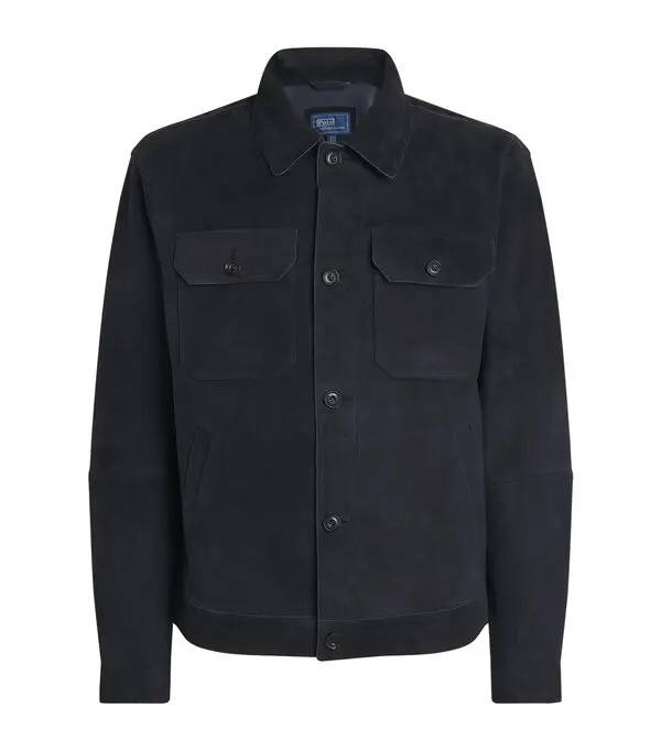 Polo Ralph Lauren Lamb Suede Overshirt