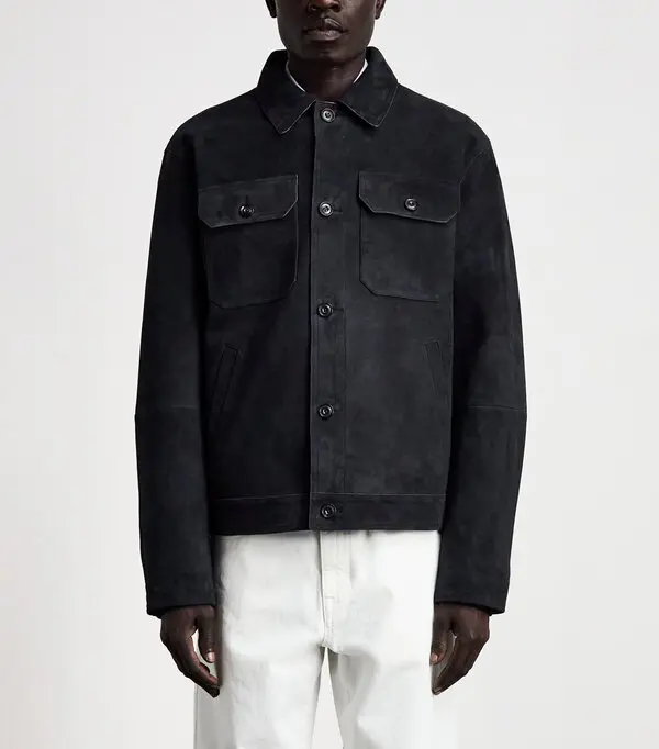 Polo Ralph Lauren Lamb Suede Overshirt