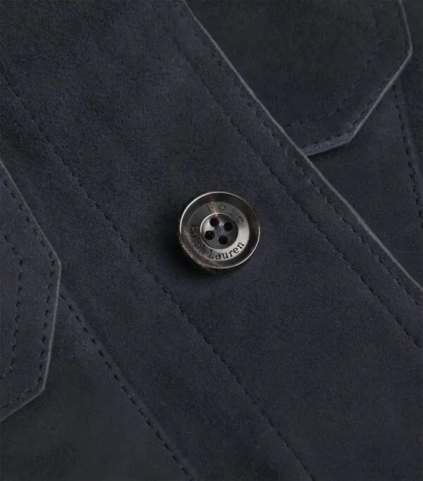 Polo Ralph Lauren Lamb Suede Overshirt