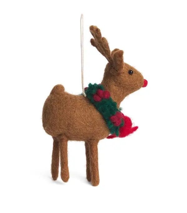 Harrods Reindeer Tree Decoration
