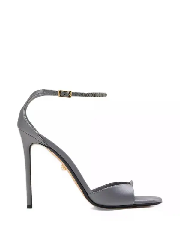 ALEVI MILANO Bar 110 Crystal-embellished Satin Sandals