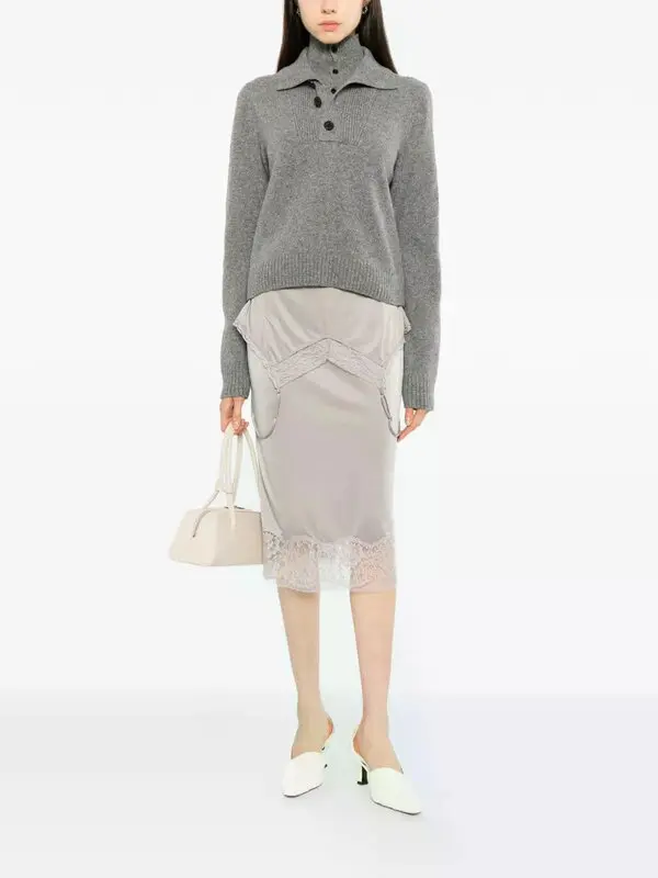 KEISUKEYOSHIDA Drooming Midi Skirt